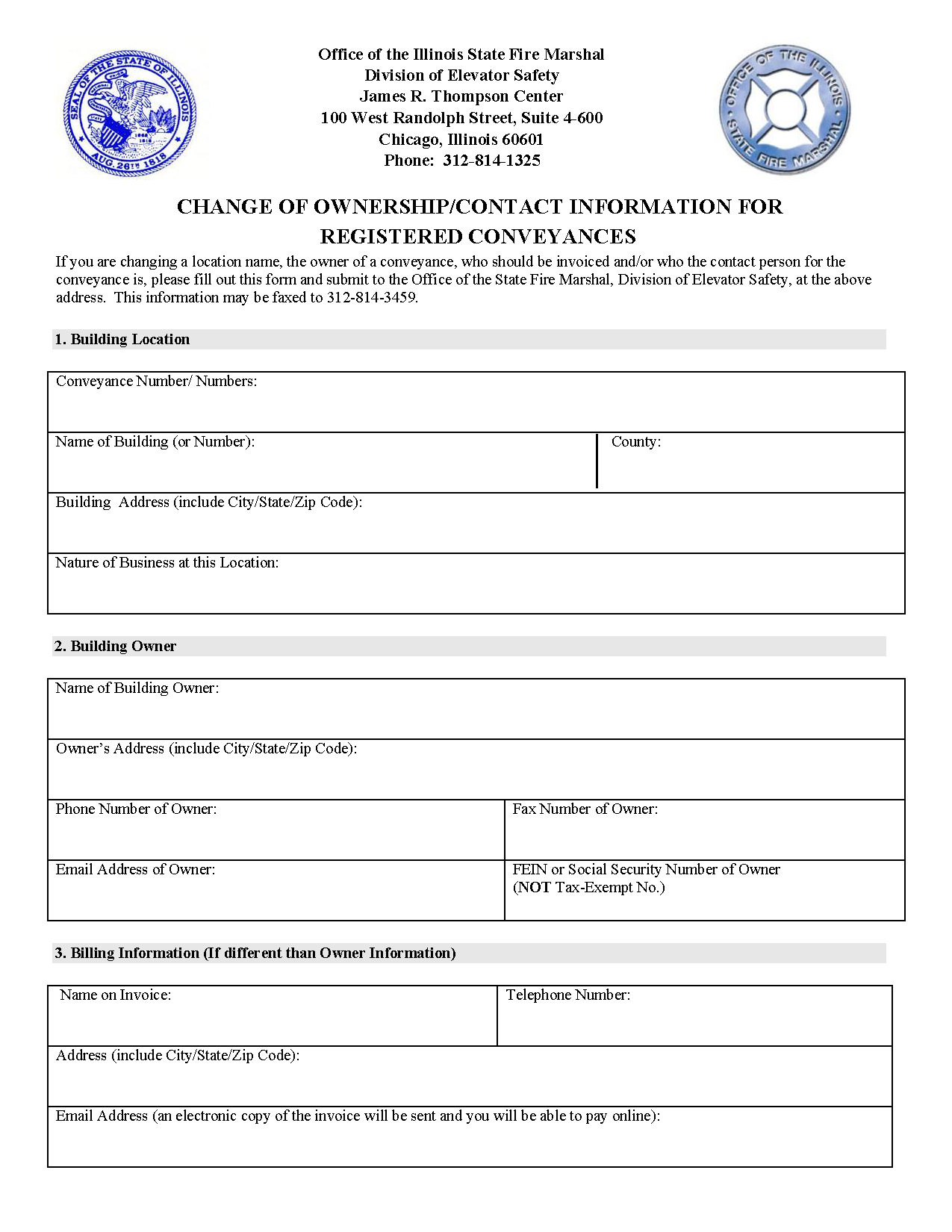 Elevator Forms and Applications | Elevatorinspection.com - by Stuard ...